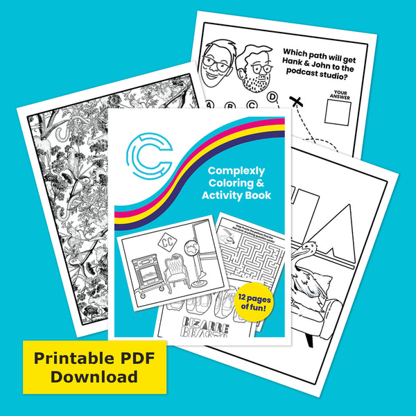 Complexly Coloring & Activity Book – Complexly Store